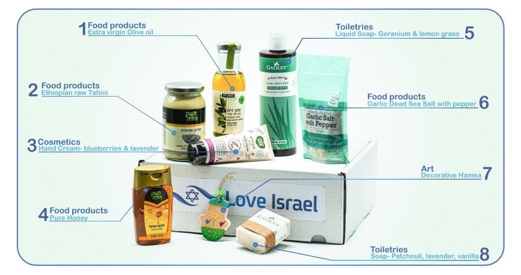 Love Israel - Unique Gift Boxes to Support Communities in Israel